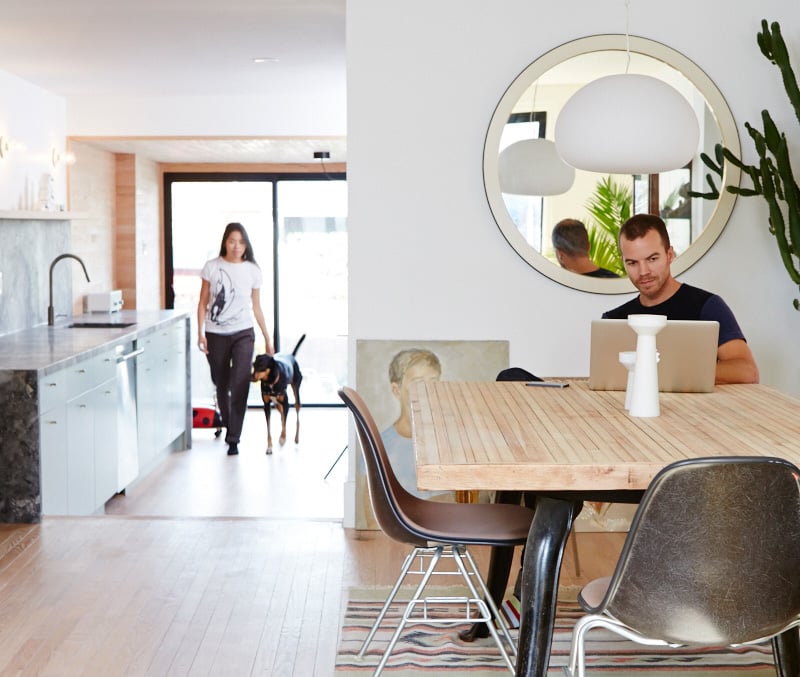 Joyce Lo and Matt Carr modern-eclectic home | Designlines Magazine