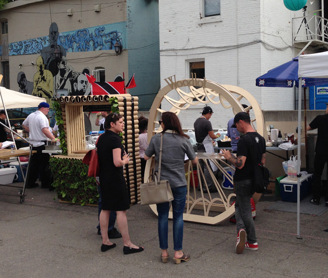 Winning food cart designs at The Stop's 2014 Night Market