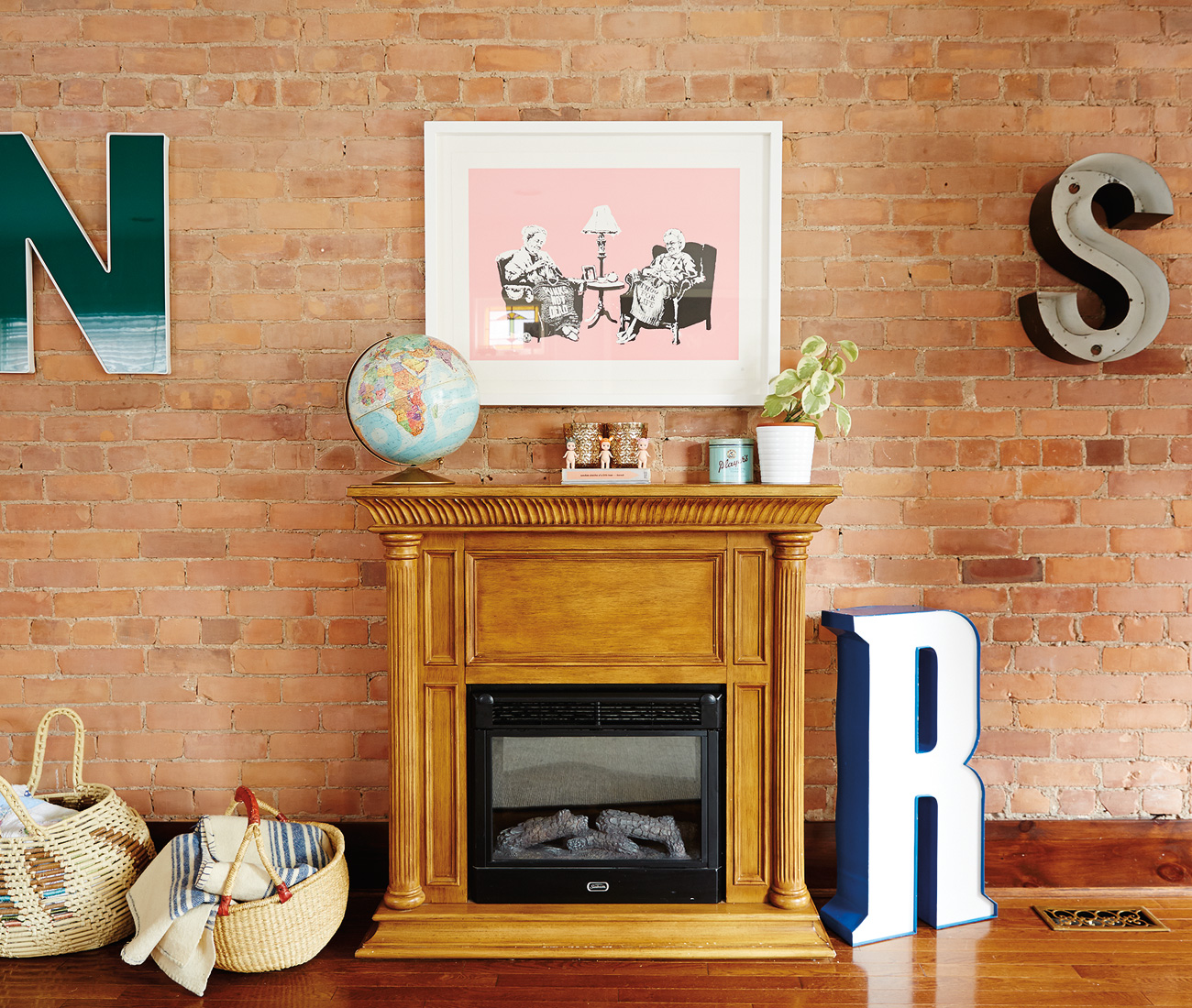 A Toronto Family’s Eclectic Home: Vintage Decor & Street Art ...