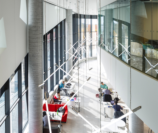 York U's Bergeron Centre Reaches for the Clouds | Designlines Magazine