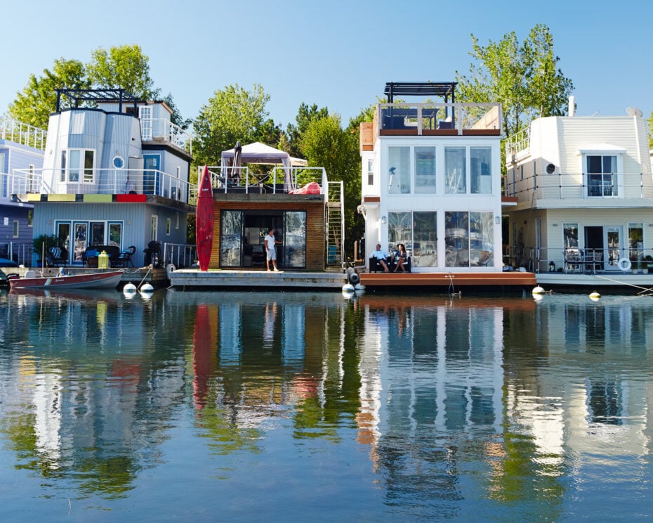 Owners of Toronto Float Homes Embrace the Life Aquatic | Designlines Magazine