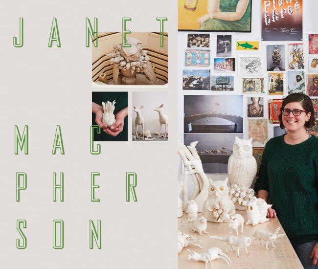 Janet Macpherson’s Spliced Ceramic Animal Sculptures | Designlines Magazine