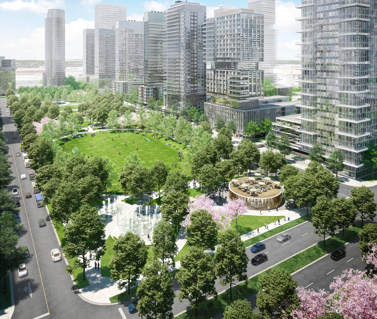 A Green Space with Central Park Vibes in Downtown Vaughan | Designlines ...