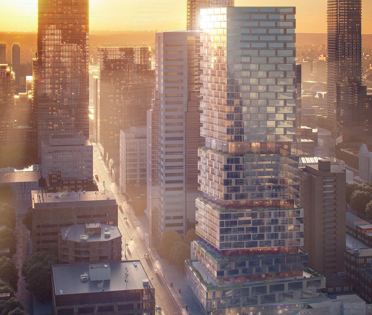 Unveiling 3XN's Impressive Tower in Toronto's LGBTQ Hub | Designlines ...