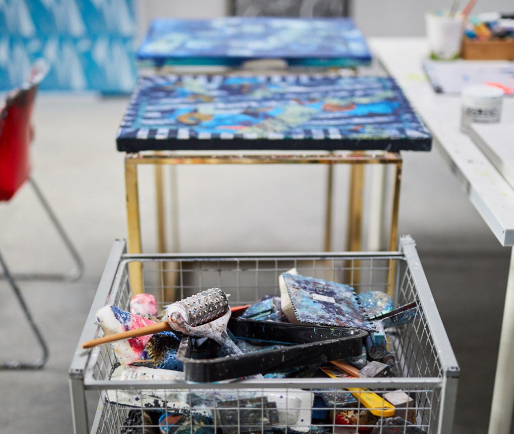 Inside Julia Dault's Bright, Messy-Minimalist Studio | Designlines Magazine