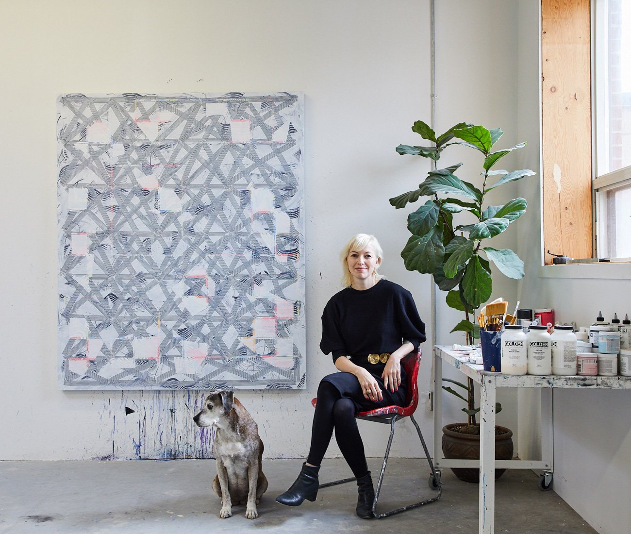 Inside Julia Dault's Bright, Messy-Minimalist Studio | Designlines Magazine