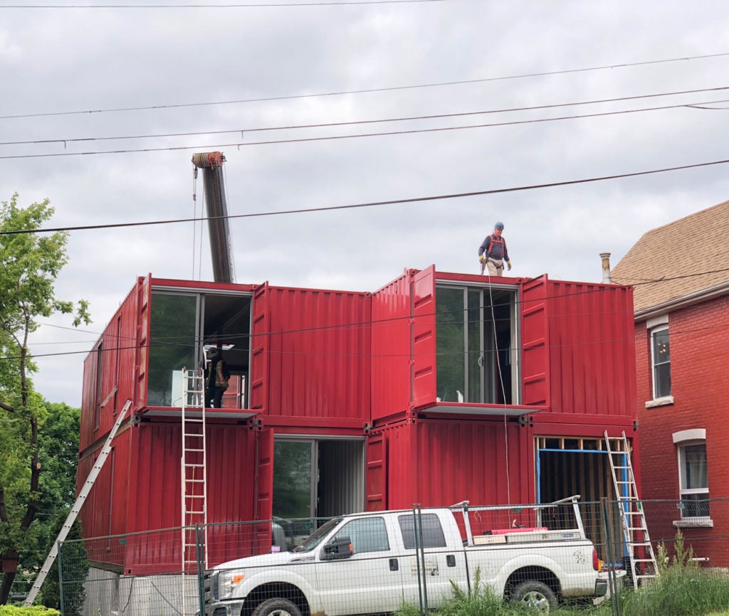 Inside Hamilton's Shipping Container Home Project | Designlines Magazine