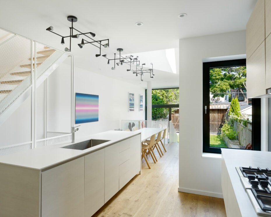 Galley House an open concept addition of a Victorian home | Designlines ...