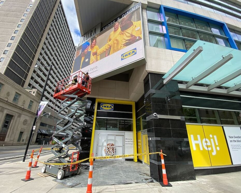 Ikea's Downtown Location Is Still Working Things Out | Designlines Magazine