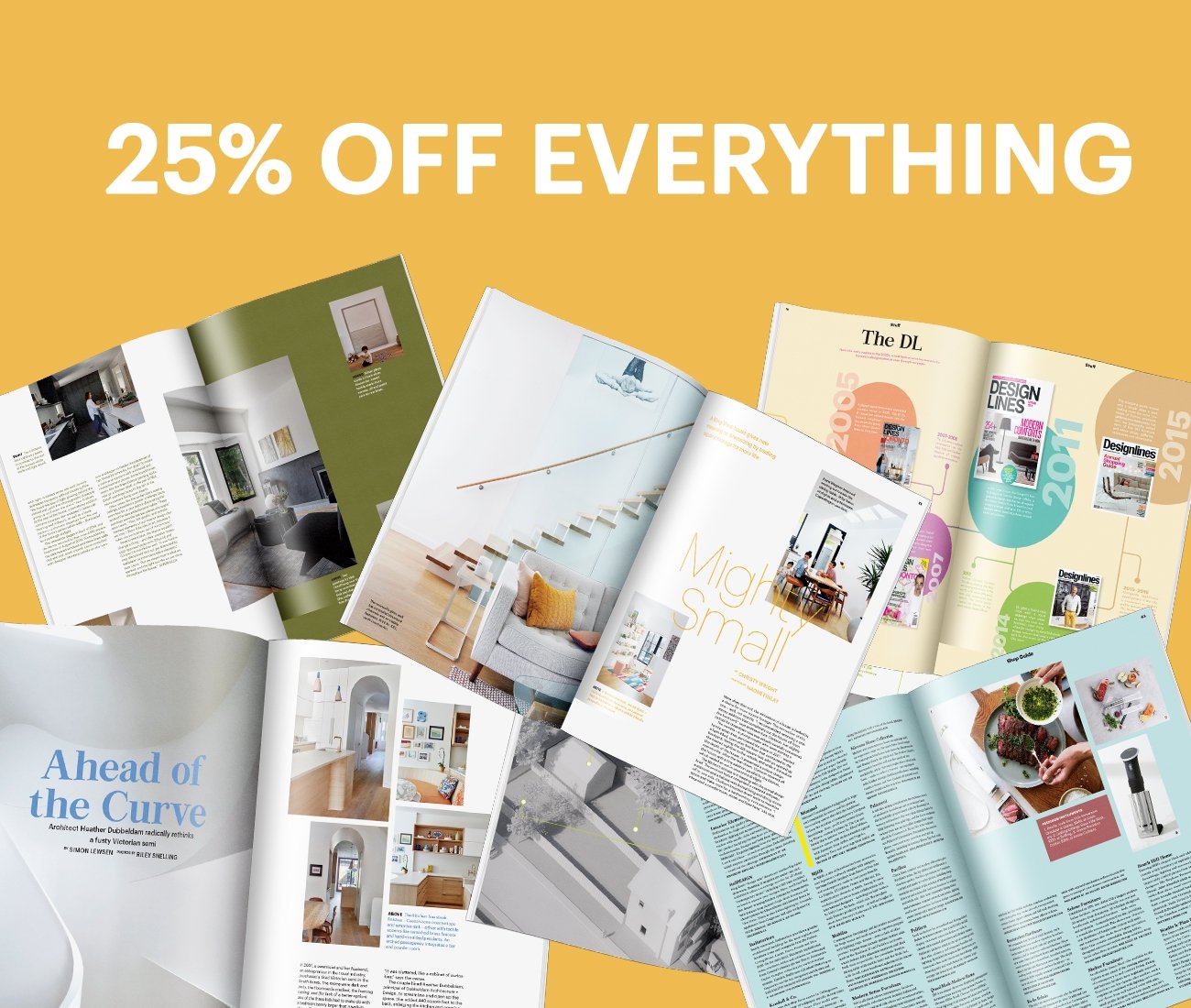 Designlines FLASH SALE is ON! | Designlines Magazine